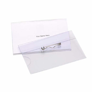 Name Badge Card Holder Mbg Pin Only Box/50 Box | Livingstone International