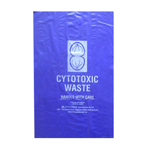 Livingstone Cytotoxic Biohazard Waste Bags, 60 x 100cm, 70 Litres, Pur ...