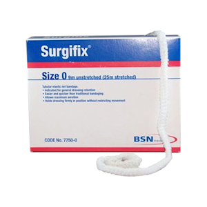 Surgifix Tubular Bandage, Size 0 or A, Width: 1.1cm, Small Finger, 9 M ...