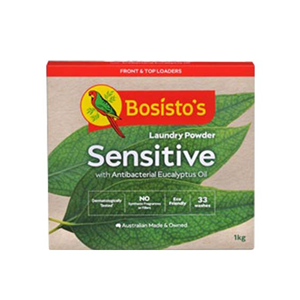 Bosisto's Sensitive Laundry Powder, with Antibacterial Eucalyptus Oil ...
