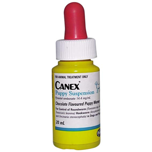 Canex Puppy Susp. 20ml Each | Livingstone International