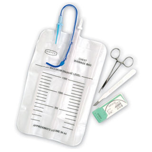 Portex Ambulatory Chest Drainage Kit, Each (200/901/280) Pack ...