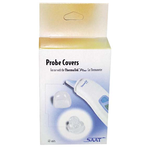 THERMO TEK EAR THERMOMETER PROBE COVER, 40/PK Pack | Livingstone ...