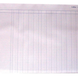 Collins Analysis Pad A3, 14 Money Column, 40 Leaves, Each Each ...