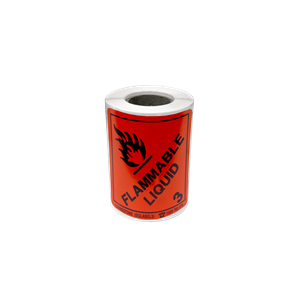 FLAMMABLE LIQUID 3 100X100MM PAPER 250/PACK Pack | Livingstone ...