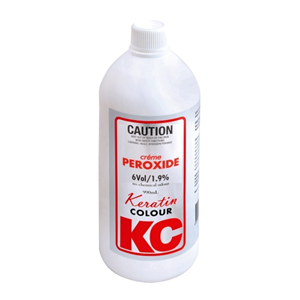 Keratin Colour Creme Peroxide, 1.9 Percent, 6 Volume, 990ml, Each Each ...