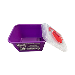 Liv Cytotoxic Purple Sharps Needles Waste Collector, 4.75 Ltr, Rotatin ...
