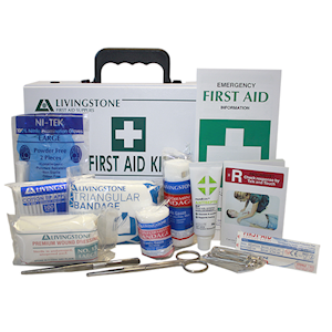 Livingstone First Aid Kit, Class C, Complete Set In PVC Case, for 1-10 ...