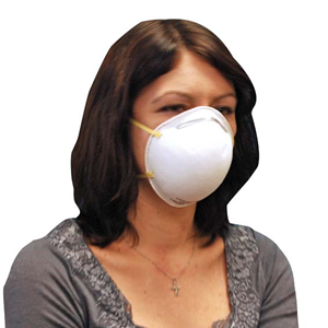 Makrite Genuine N95 Face Mask Respirator, Cupped Cone, NIOSH 84A-5411 ...