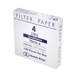 Livingstone Qualitative Filter Paper, No. 101 (No.4), 70mm Diameter, 8 ...