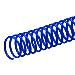 WIRE BINDING COILS 8MM BLUE GBC 100/BOX Box | Livingstone International