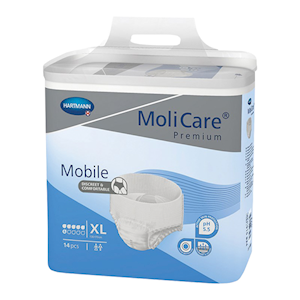 Molicare Mobile Adult Pull-up Diaper, Extra Large, 130-170cm, 14 piece ...