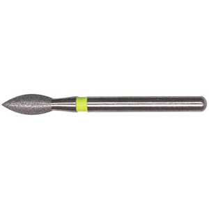 Intensiv 4255 Diamond Burs, Composhape Flame, ISO 257514 #21, Friction ...