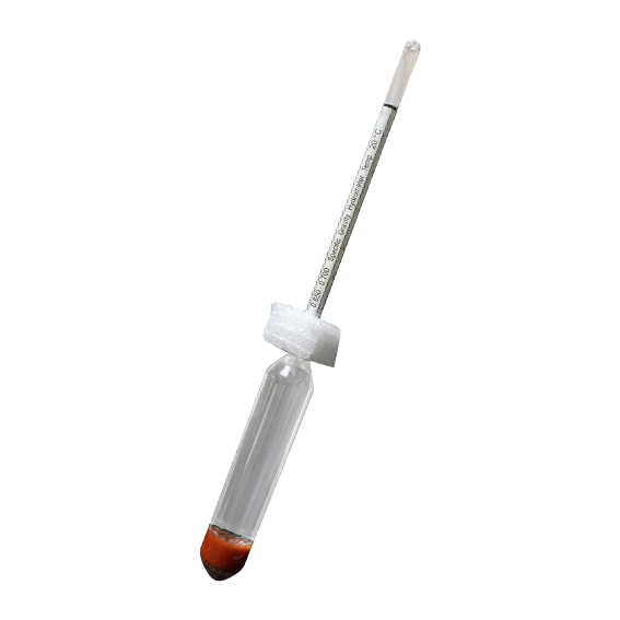 Carlton Density Hydrometer, 0.700 to 0.800, 0.002 at 20degC, 250mm, Gl ...