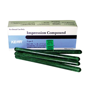 Out of Date, Kerr Impression Compound Sticks, 115grams, Green, 15/Box ...