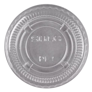 LID TO FIT SOLO P100, CLEAR FLEXIBLE PLASTIC 100/PACK Pack ...
