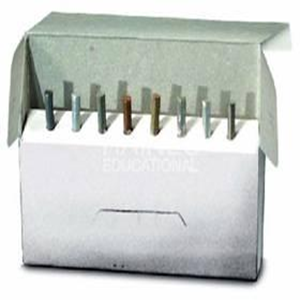Metals Kit - 8 Metal Rods 3mm Dia Each | Livingstone International