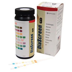 Diascreen 9 Reagent Strips, 100/Box Box | Livingstone International