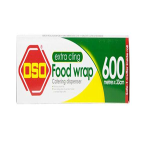 OSO FOODS WRAP 33CM X600M 6/CTN (B3/2123) Carton | Livingstone ...