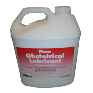 Ilium Obstetrical Lubricant, Water-Soluble 5 Litres Each | Livingstone ...