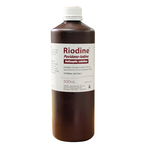 Out of Date, Riodine 10pct Povidone Iodine Antiseptic Water Based Solu ...