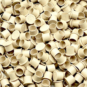 PLA Wide Base Ink Cap, 15mm, 200/Bag Bag | Livingstone International