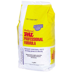 PEDIGREE PAL WEIGHT CONTROL(DRY) 1KG Bag | Livingstone International