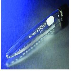Pyrex Centrifuge Conical Tube, 50ml, 28 x 150mm Length, with Screw Cap ...