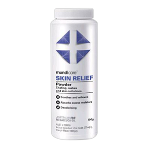 Out of Date, Mundicare Medicated Foot Rash Relief Powder, 100 grams,EA ...