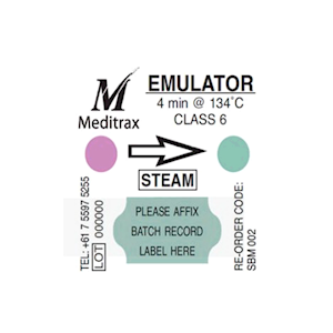 Meditrax Class 6 Emulators, for Use in Steam Sterilisers, 400/Pack Pac ...
