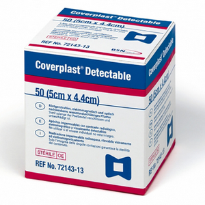 Coverplast Detectable Fingertips, 5 x 4.4cm, Sterile, 50/Box Box ...