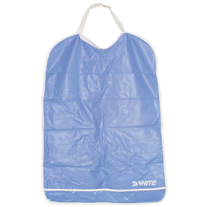 SSW Recyclable Plastic Bibs, with Easy One Touch Hook Loop Fastener, B ...