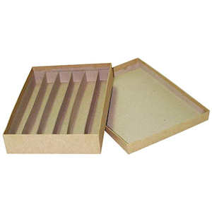 Livingstone Histology Case, Recyclable Cardboard Material, 6 Compartme ...