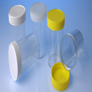 Techno Plas Specimen Container with White Cap, 30mL, 27(W)x 80(H) mm ...