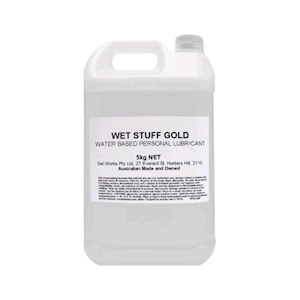 Wet Stuff Personal Lubricant, Lite #11026, 5Kg Bottle, 4 Bottles/Carto ...